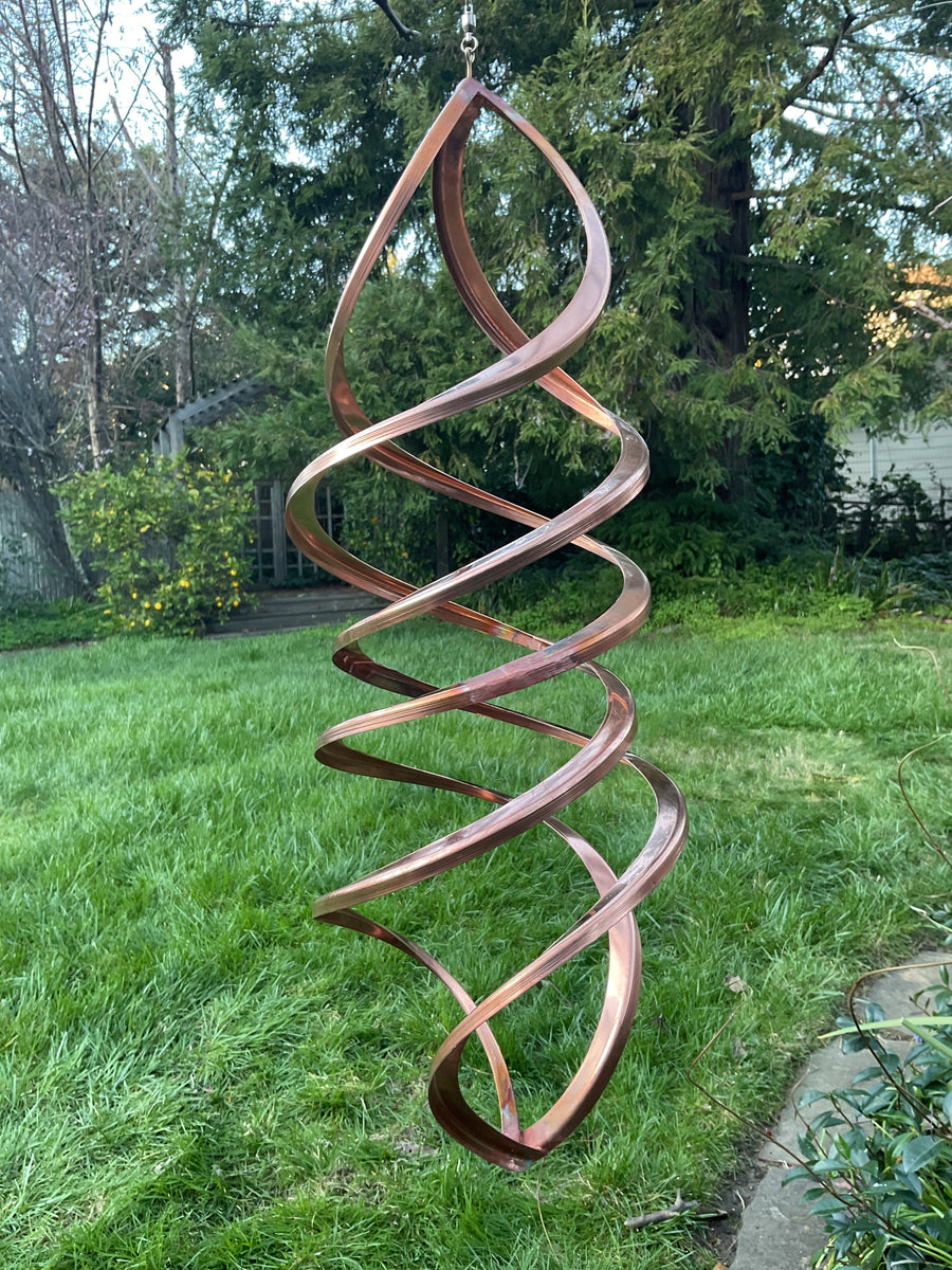 Vortex - Wind Spinner - Copper – GardenArt.com